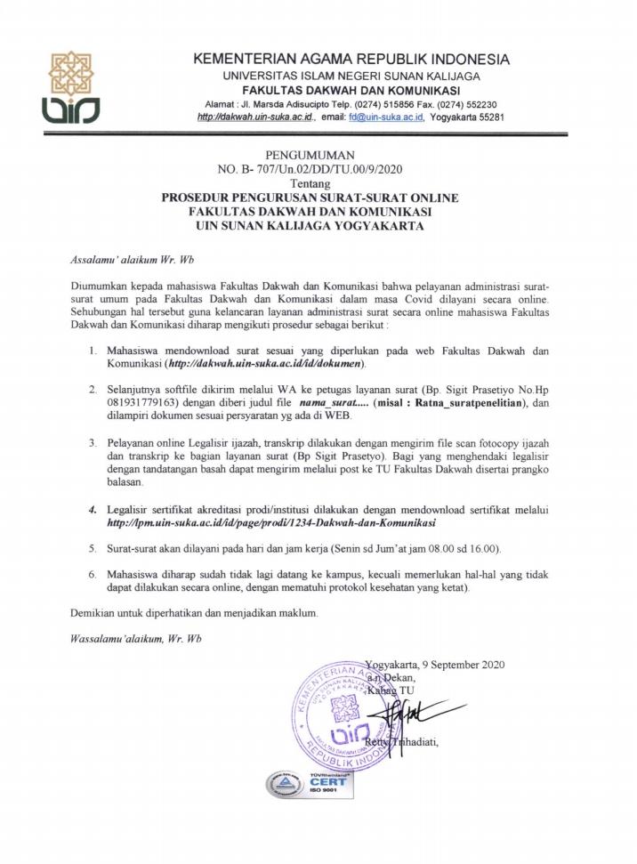 Ilmu Kesejahteraan Sosial UIN Sunan Kalijaga Yogyakarta